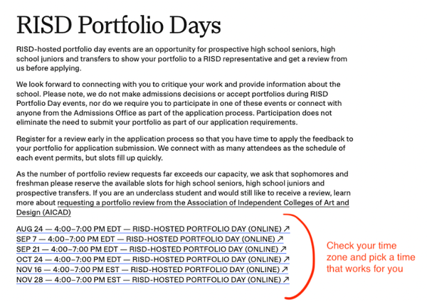 The Brushstroke to College