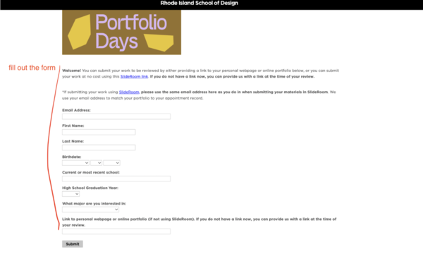 The Brushstroke to College